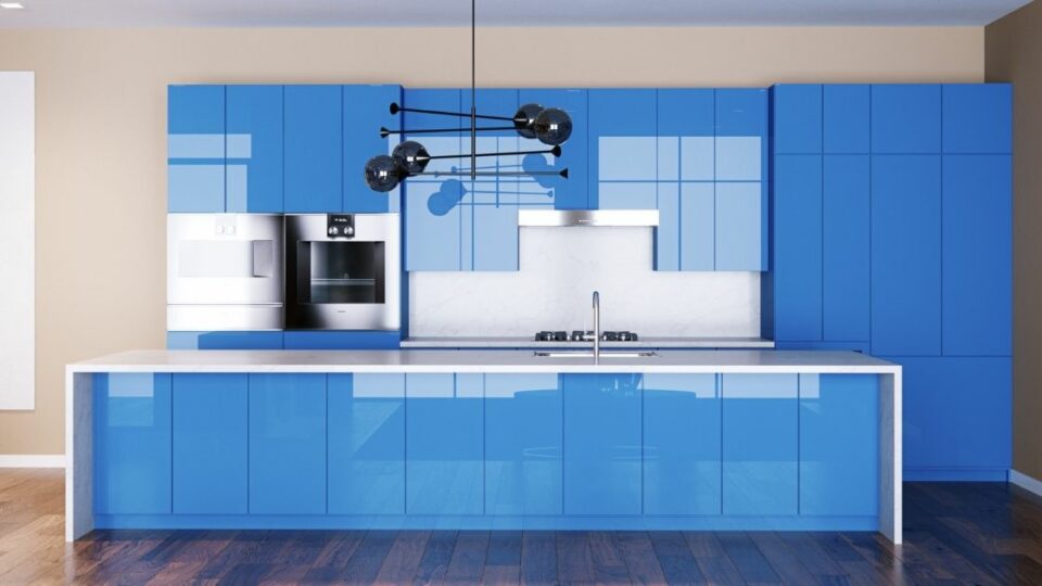 Blue Visions: Over 20 Exciting Kitchen Cabinet Designs to Explore ...