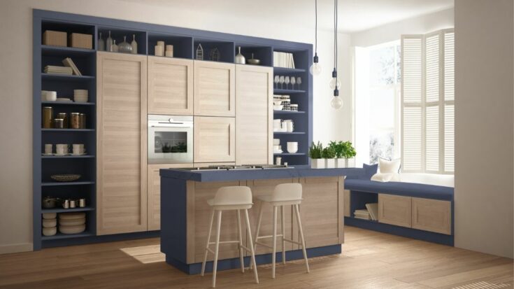 Blue Visions: Over 20 Exciting Kitchen Cabinet Designs to Explore ...