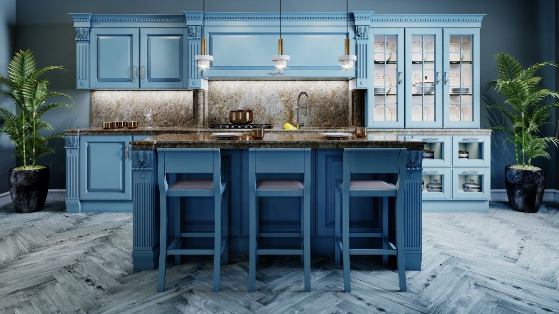 Blue Kitchen Cabinets (20+ Exciting Designs) - Home Decor Chat
