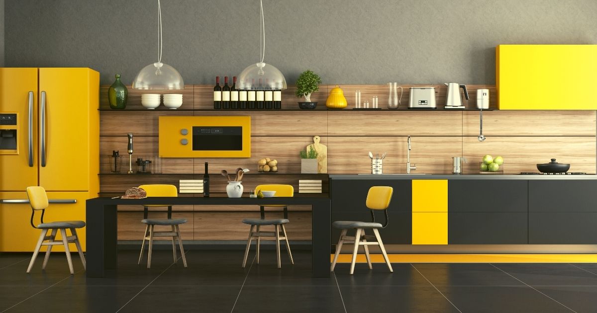 Splash of Color: Transforming Your Gray Kitchen with Vibrant Hues ...