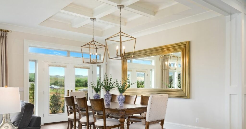 The Best Way to Light a Coffered Ceiling - Home Decor Chat