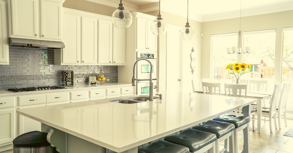 Top Picks: Best Countertop Materials for White Kitchen Cabinets - Home ...